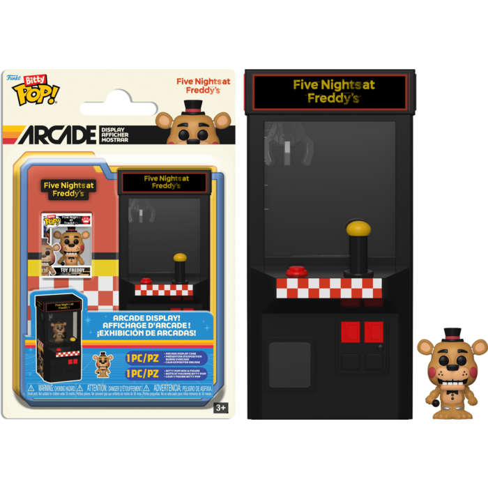 Bitty Pop! Arcade: Five Nights At Freddy's - Toy Freddy – ChaseBOX